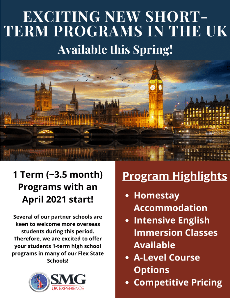 New SMG UK Short-Term Programs! - SMG